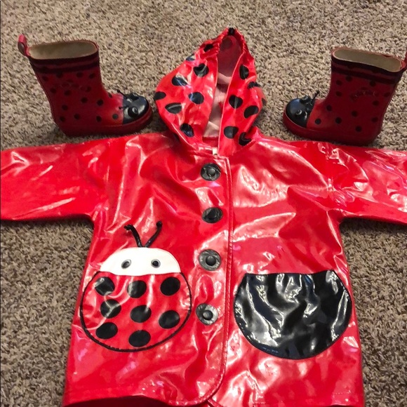 Kidorable | Jackets & Coats | Kidorable Rain Coat Rain Boots | Poshmark